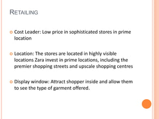 Zara : Fast Fashion | PPTX