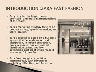 Zara - The Brand | PPTX