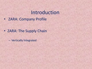 Zara | PPTX