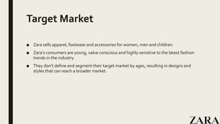 Zara Retailer | PPT