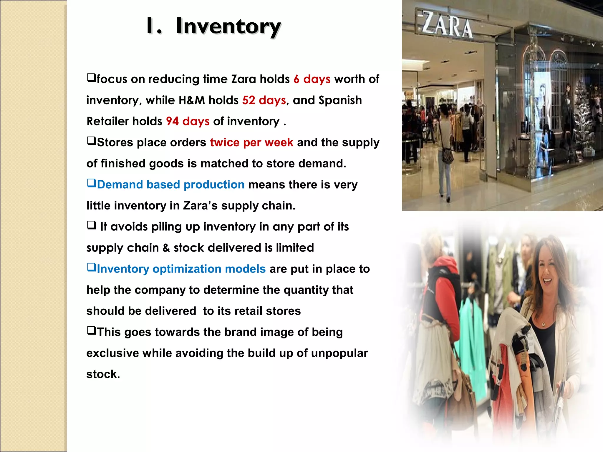 ZARA Case Study: Role of Supply chain in organizational Success | PPT
