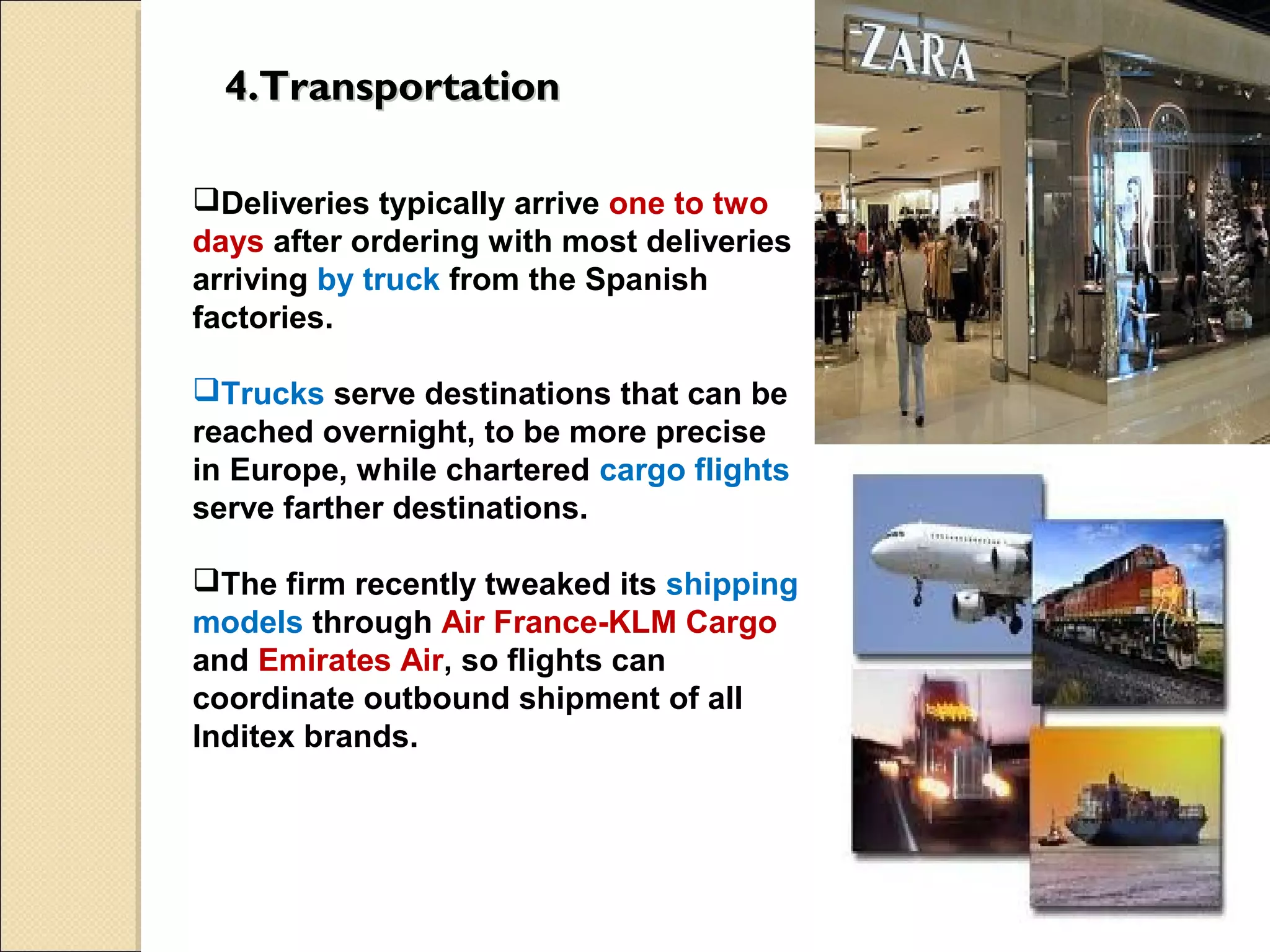 ZARA Case Study: Role of Supply chain in organizational Success | PPT
