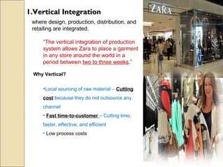 ZARA Case Study: Role of Supply chain in organizational Success | PPT