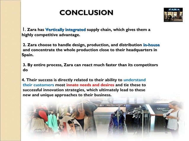 ZARA Case Study: Role of Supply chain in organizational Success | PPT