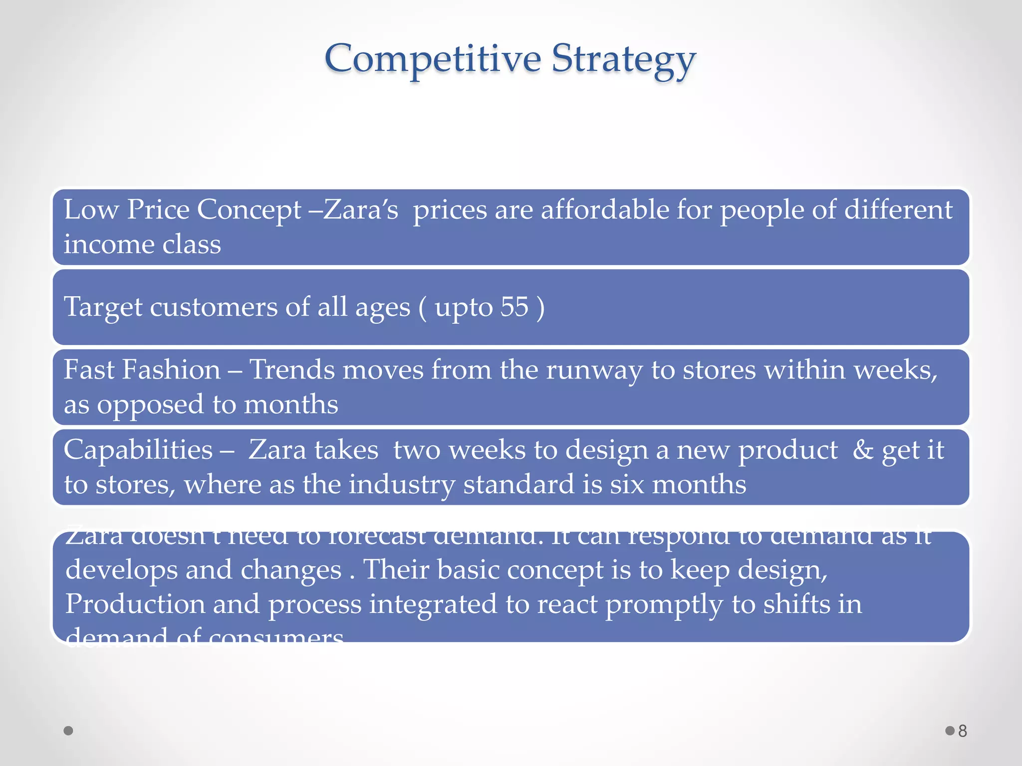 Zara - case study -- | PPTX