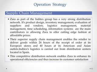 Zara - case study -- | PPTX