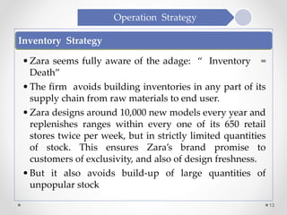 Zara - case study -- | PPTX
