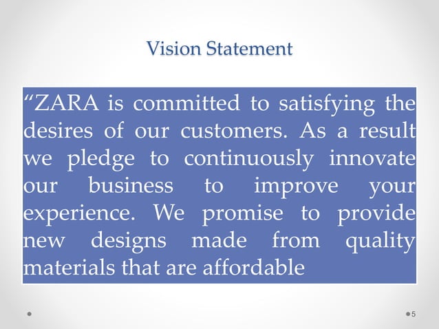 Zara - case study -- | PPTX