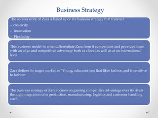 Zara - case study -- | PPTX