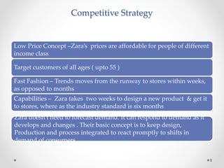 Zara - case study -- | PPTX