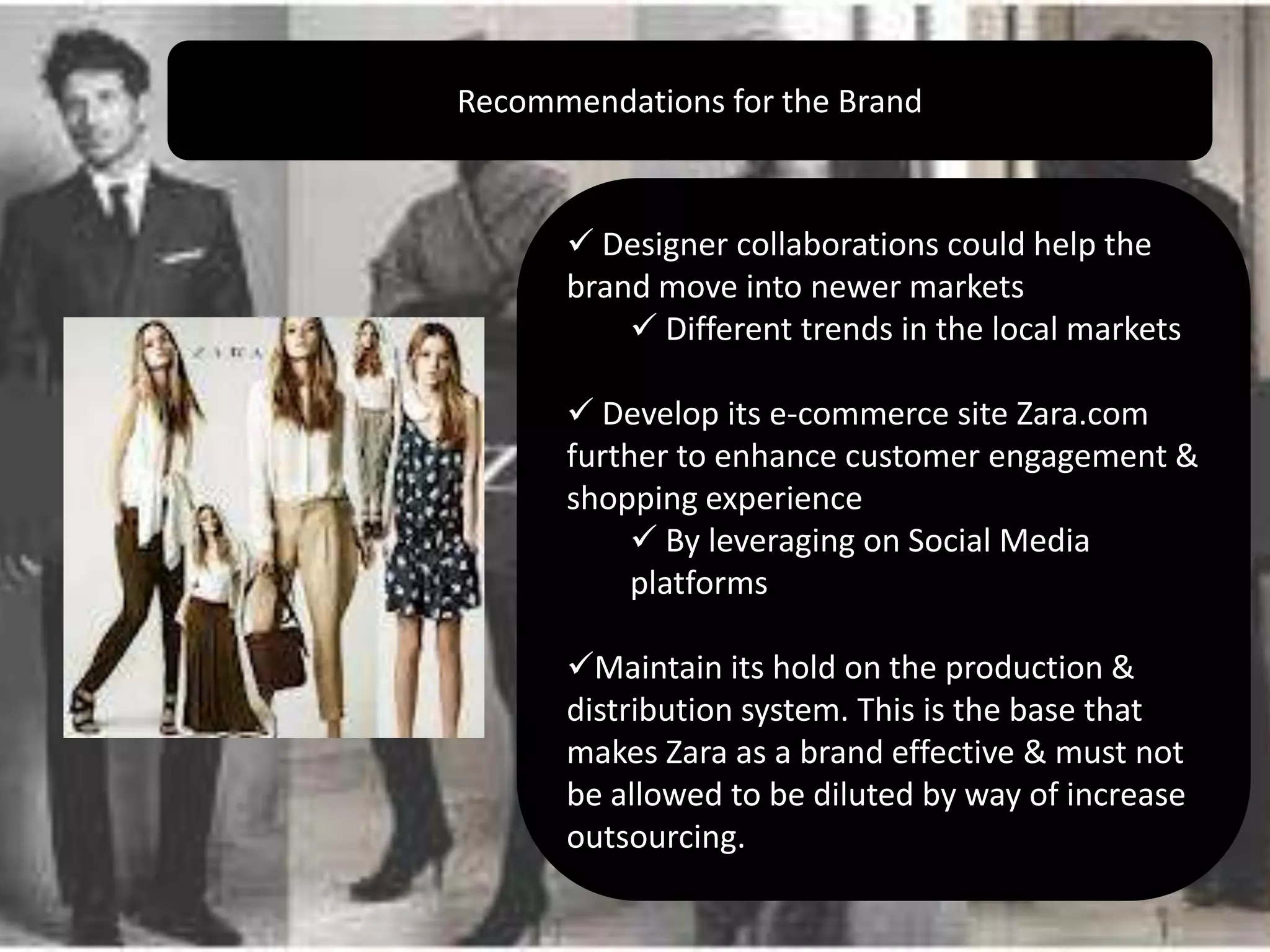 Zara | PPTX | Logistics | Business