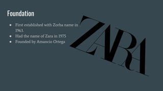 My homework about Zara's marketing strategies | PPT