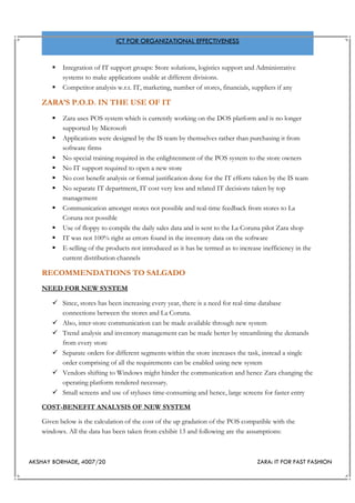 Zara : it for fast fashion | PDF