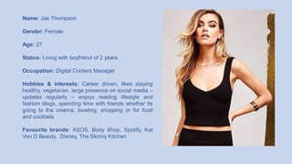 Zara brand personas | PPTX