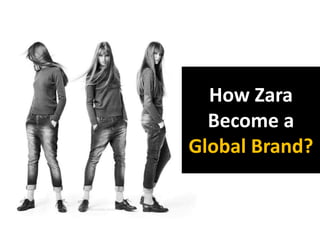 ZARA Case Study- PESTLE - SWOT Analysis | PPTX