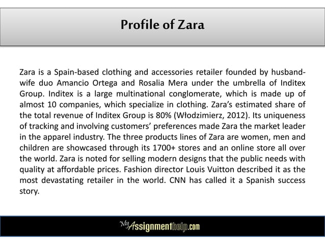 ZARA Case Study- PESTLE - SWOT Analysis | PPTX | Retail Industry | Industries