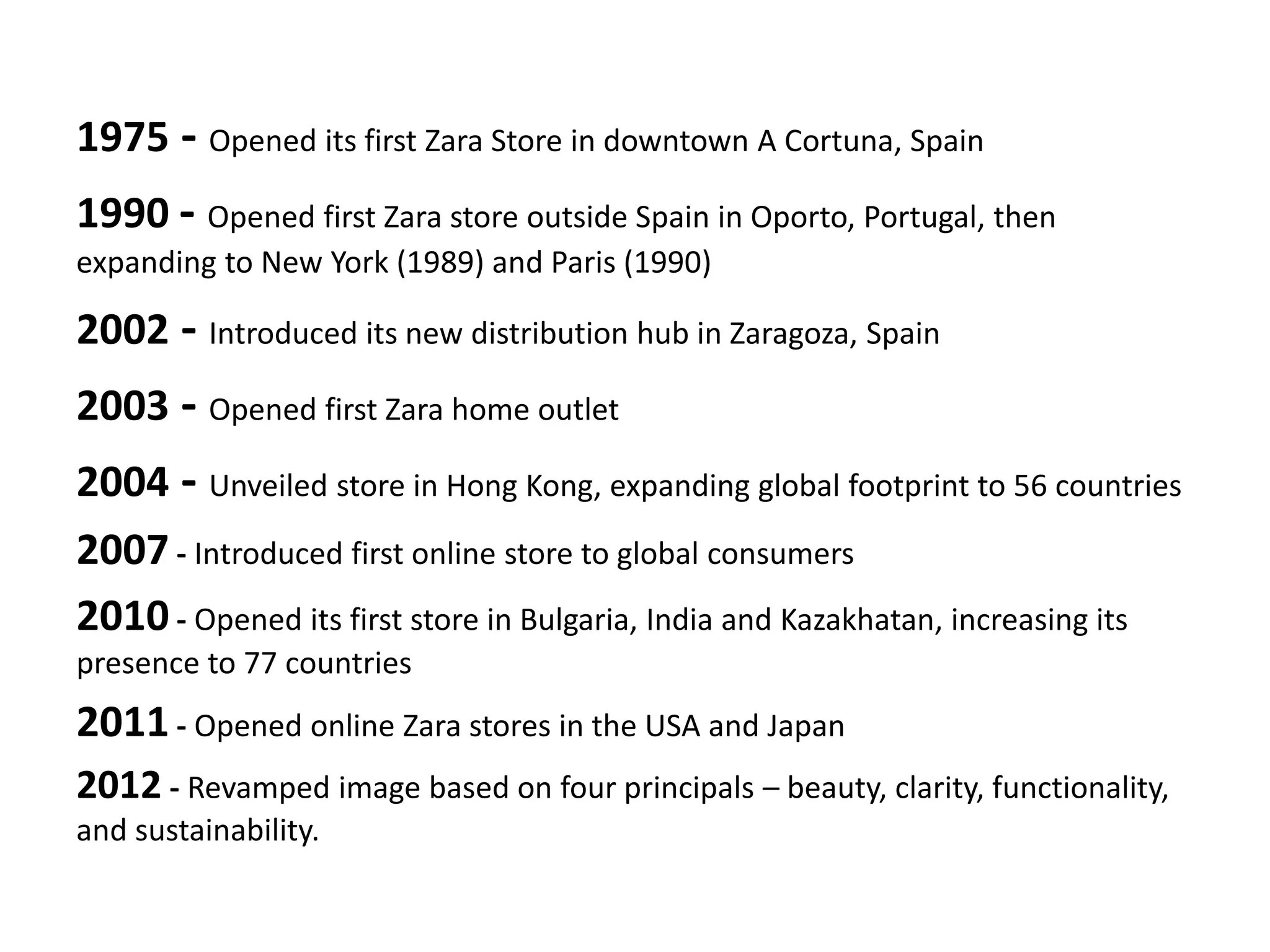 ZARA Case Study- PESTLE - SWOT Analysis | PPTX
