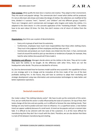 Zara Case Study | PDF