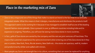 Zara company profile with history and marketing strategy | PPTX