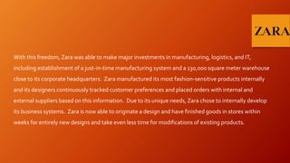 Zara company profile with history and marketing strategy | PPTX