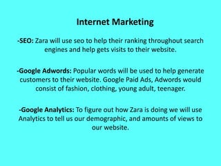 Zara digital strategy | PPTX