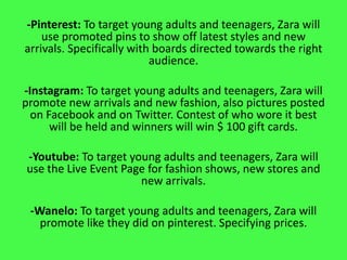 Zara digital strategy | PPT
