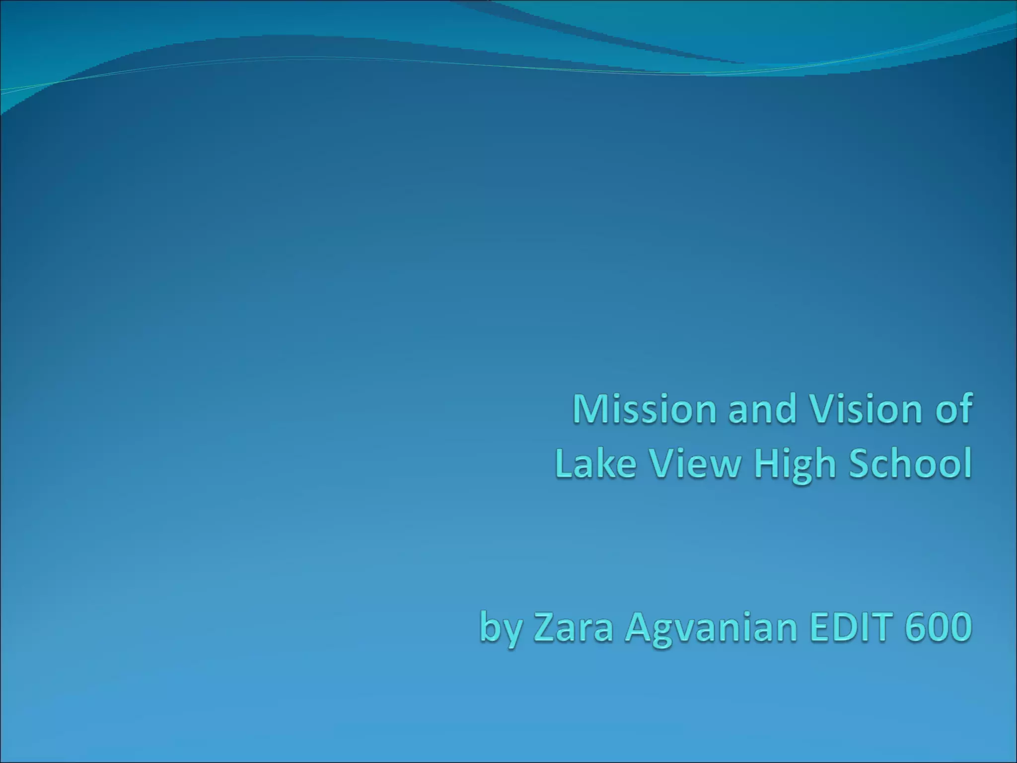 Zara edit 600 (vision statement) | PPT