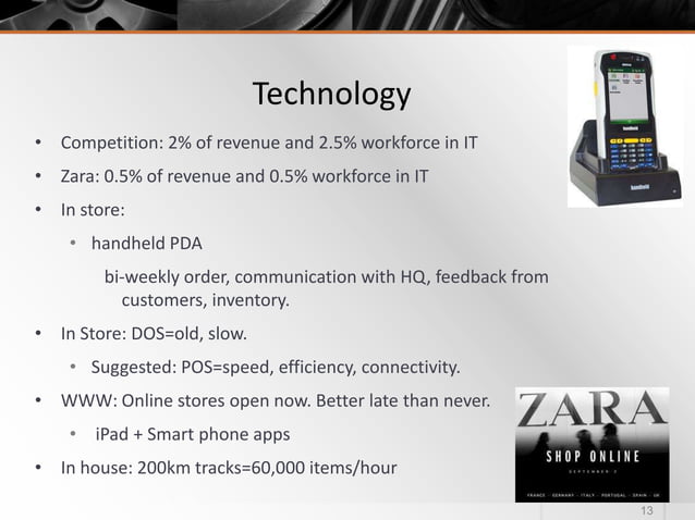 Zara Final Presentation | PPTX | Logistics and Transportation Industry | Industries