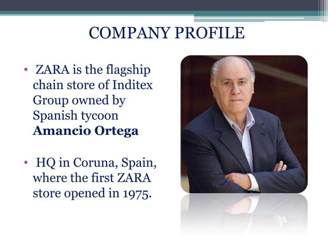 Supply Chain Management of ZARA | PPTX | Apparel Industry | Industries