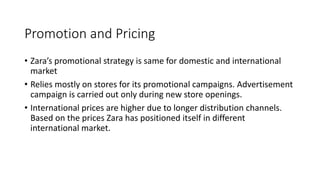 Zara Mode Of Entry | PDF