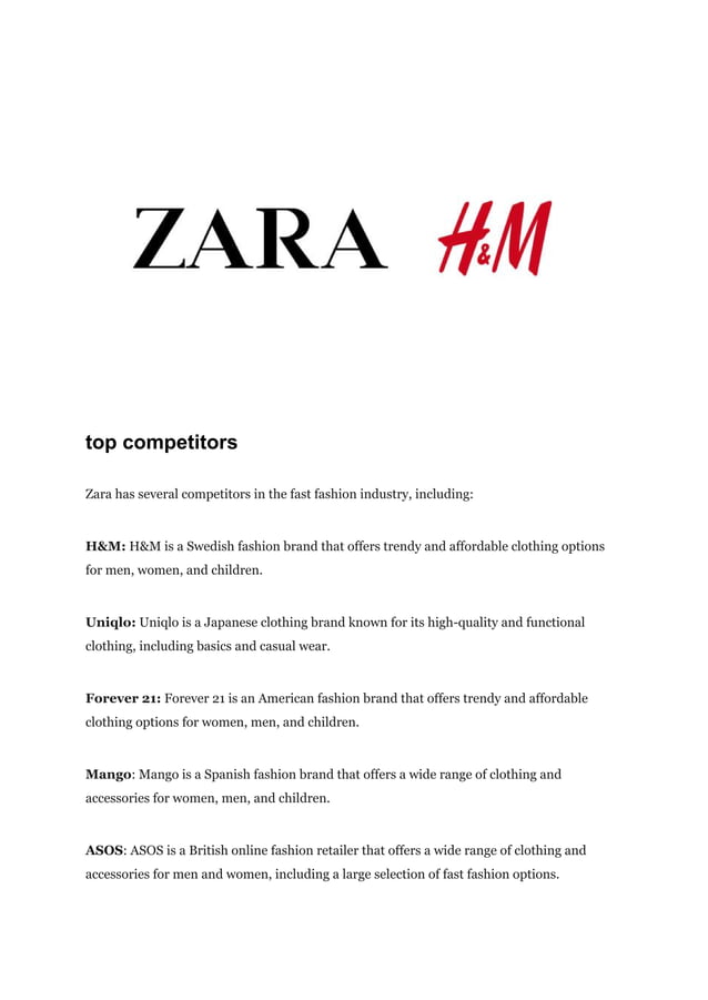Zara_ History, Business Model, Strategies, and Financial Performance.pdf