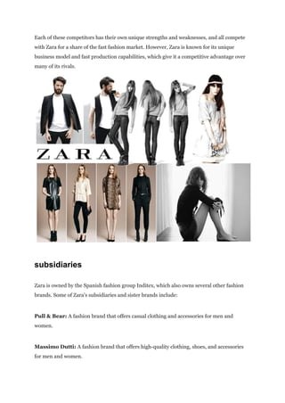 Zara_ History, Business Model, Strategies, and Financial Performance.pdf