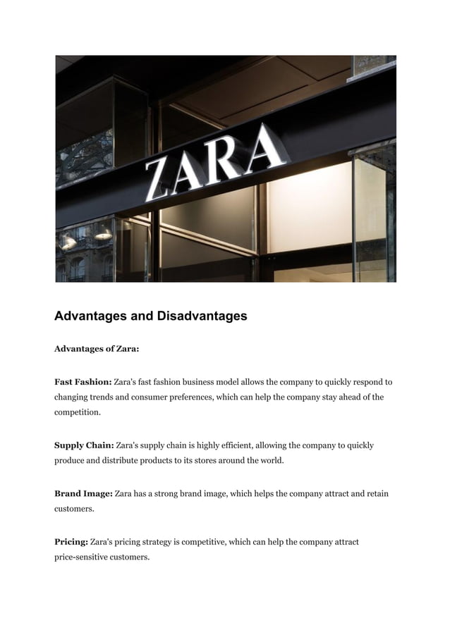 Zara_ History, Business Model, Strategies, and Financial Performance.pdf
