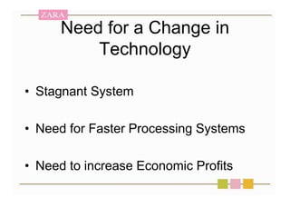 ZARA Information Systems | PPTX