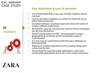 Zara IT Case | PPTX