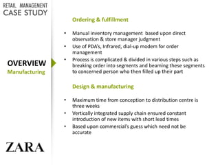 Zara IT Case | PPTX