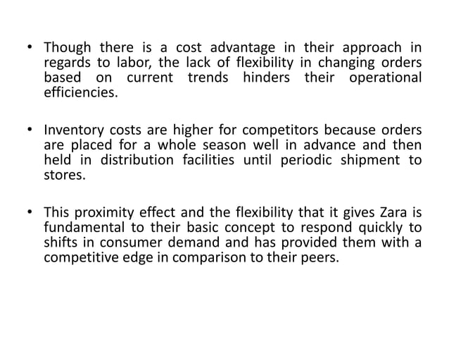 Zara Inventory Management | PPTX