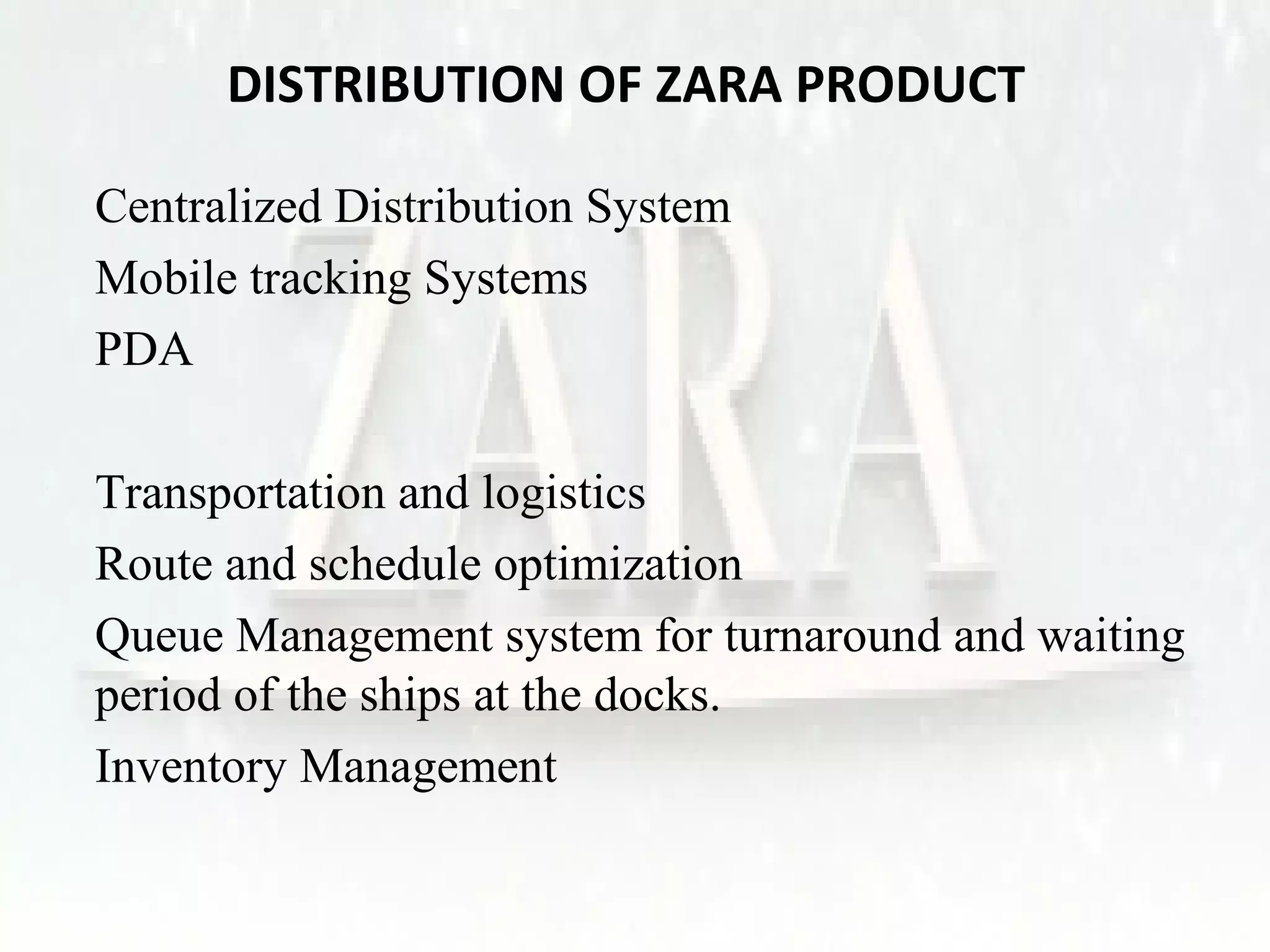 Zara ppt | PPT