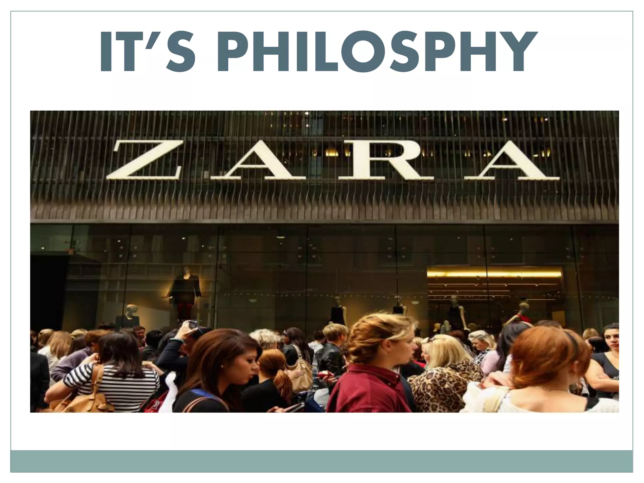 ZARA Business Advertisement Analysis | PPTX