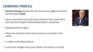 Zara Case Study presentation | PPTX