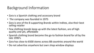 Zara presentation | PPTX