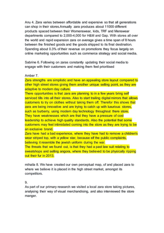 Zara script everyone | PDF