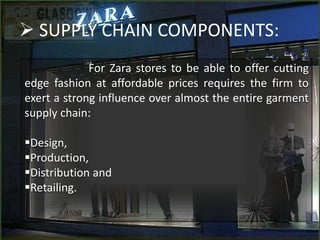 Zara's supply chain (sadiq shariff10@hotmail.com) | PPTX