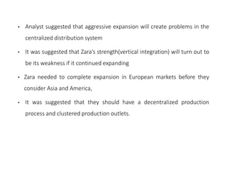 Zara supply chain management | PPTX