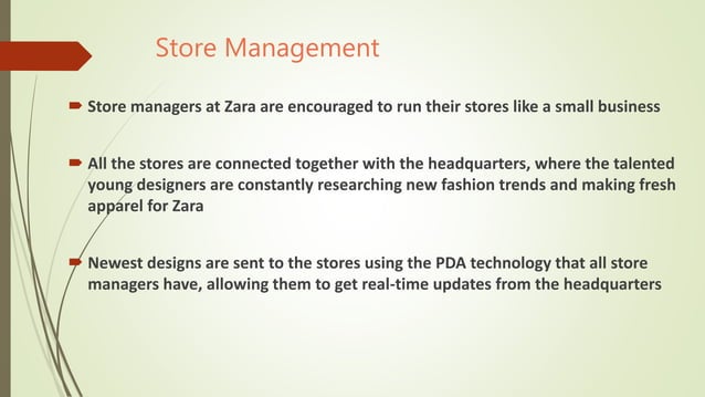 Zara Case Study (Value Chain Management) | PPTX | Apparel Industry ...