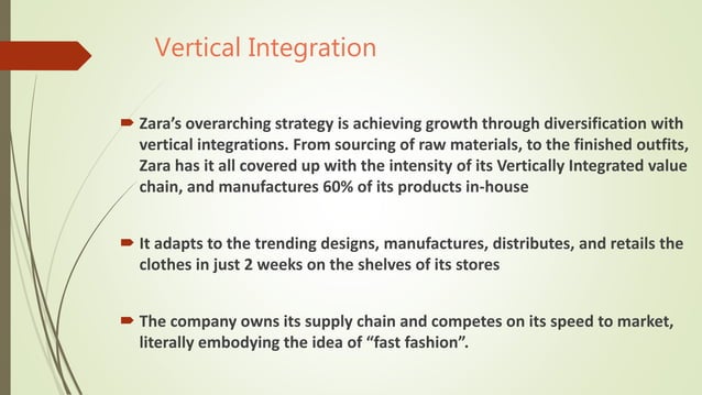 Zara Case Study (Value Chain Management) | PPTX | Apparel Industry ...