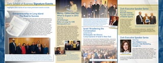 Zarb Newsletter Fall 2013 | PPT