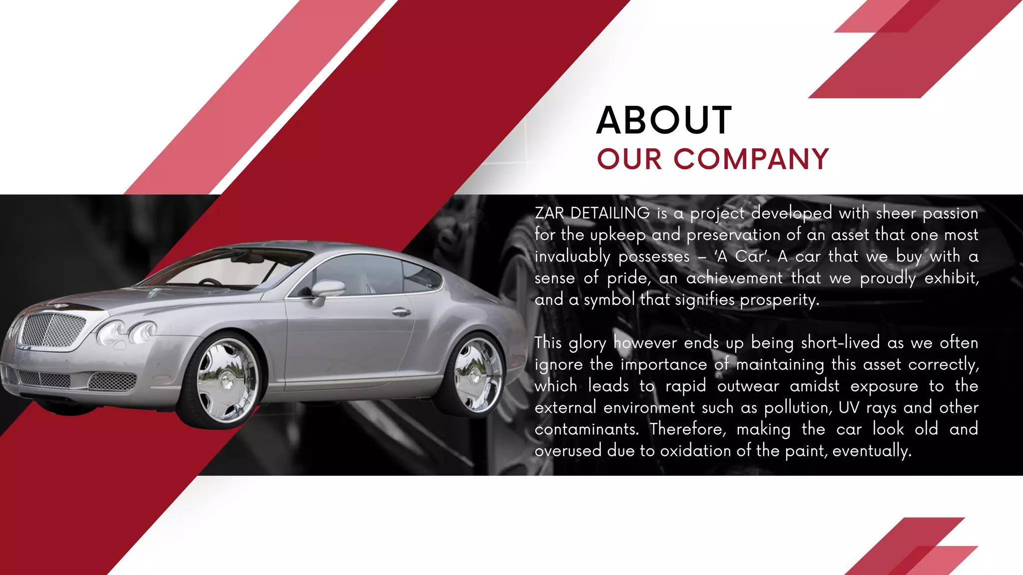 zar Detailing ppt.pdf | Car Culture | Automotive
