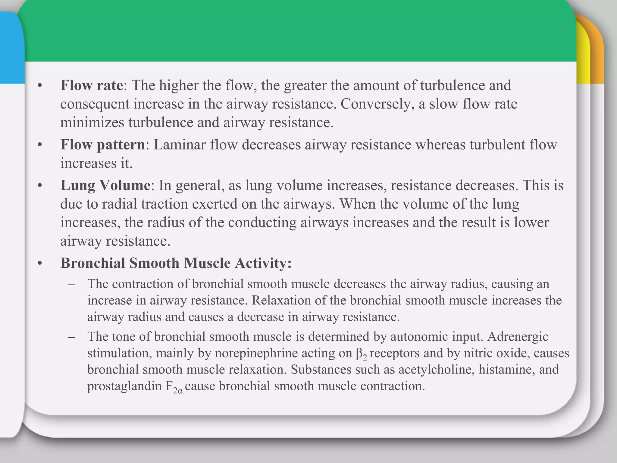 Compliance Resistance & Work Of Breathing | PPT
