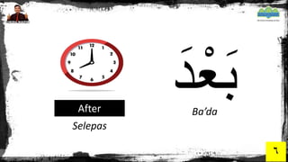 (Zarfuzzaman) ظرف الزمان Kata Keterangan Masa - Adverb of Time (Bahasa ...